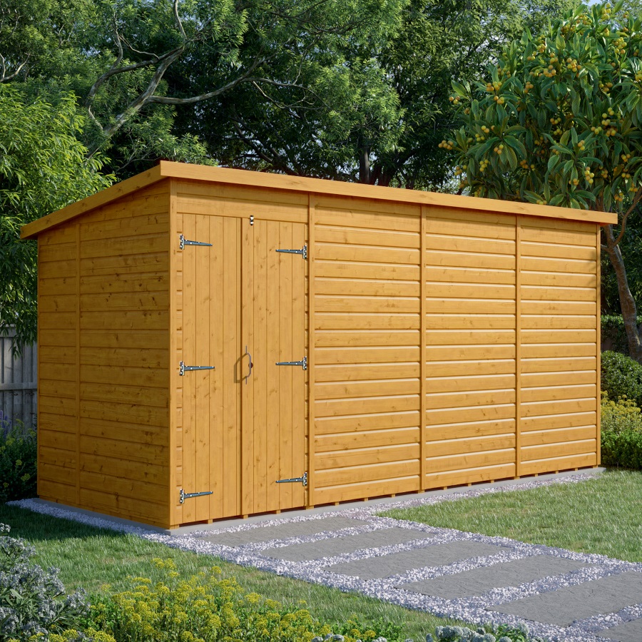 16x6 Pent Shed - Double Door, Windowless by RGB