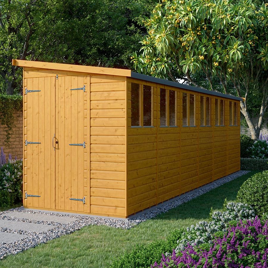 24x6 Extra Large Garden Sheds With Premium Quality - From Rainbow