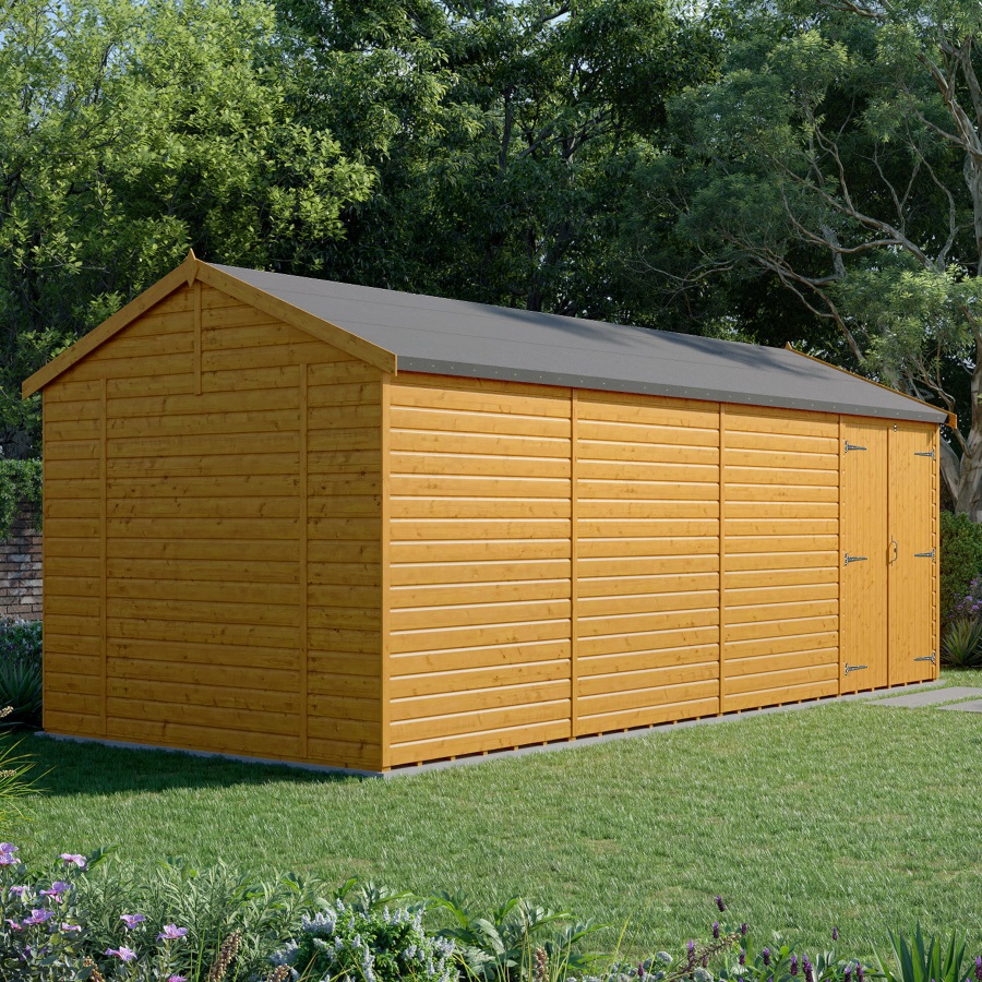 16x6 Garden Sheds & Wooden Workshops - Premium Quality - Rainbow