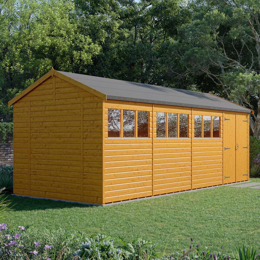 24x6 Extra Large Garden Sheds With Premium Quality - From Rainbow