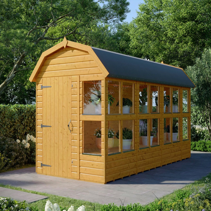 Shed With Gambrel Roof
